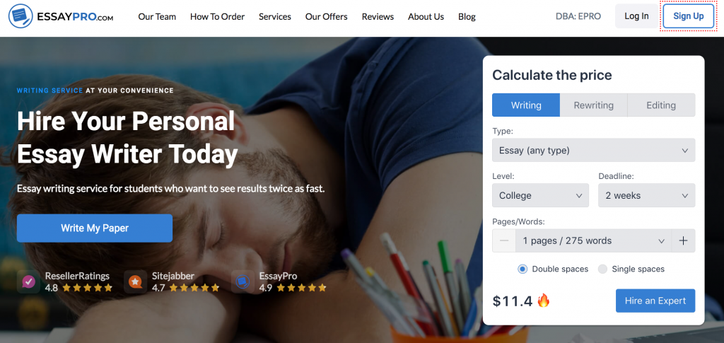 EssayPro Review - Should You Use This Service? | Discover Writing Reviews