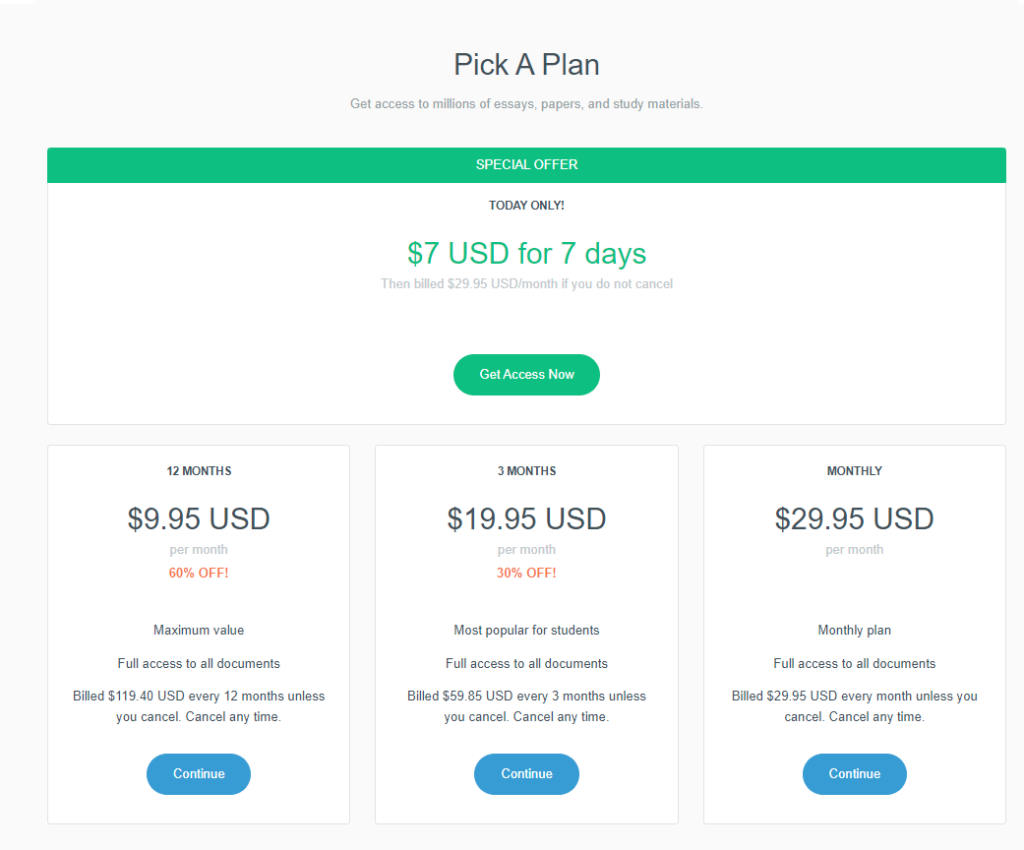 123HelpMe Review: Paid Sample Database Pro & Contra | Discover Writing ...